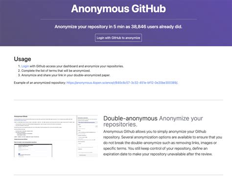 匿名github链接使用教程（anonymous github）2025 csdn博客