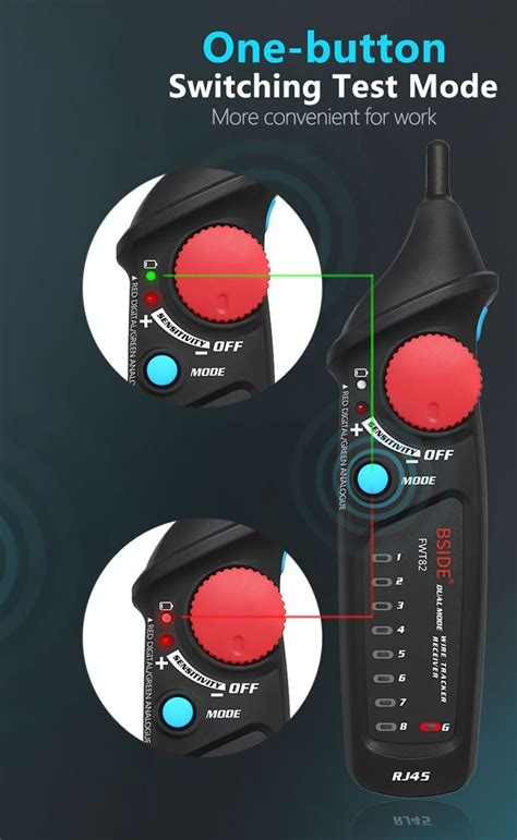 Cable Tracker Detecteur Lan Network Cable Tester Phone Wire Tester Rj11 45 Ebay