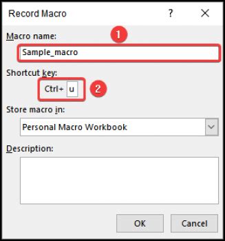 Excel Macro Shortcut Key Suitable Ways Exceldemy