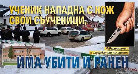 Ученик нападна с нож свои съученици има убити и ранен Lupa Bg