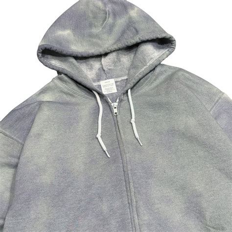 Seabees Camouflage Dye Full Zip Sweat Parka Gray シービーズ フルジップ スウェット