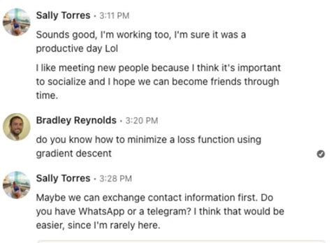 Bradley Reynolds On Linkedin Linkedinfraud Linkedinbot Aichatbot