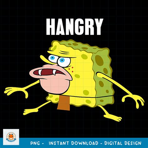 Hangry Caveman Spongebob Meme Png Download Copy Inspire Uplift