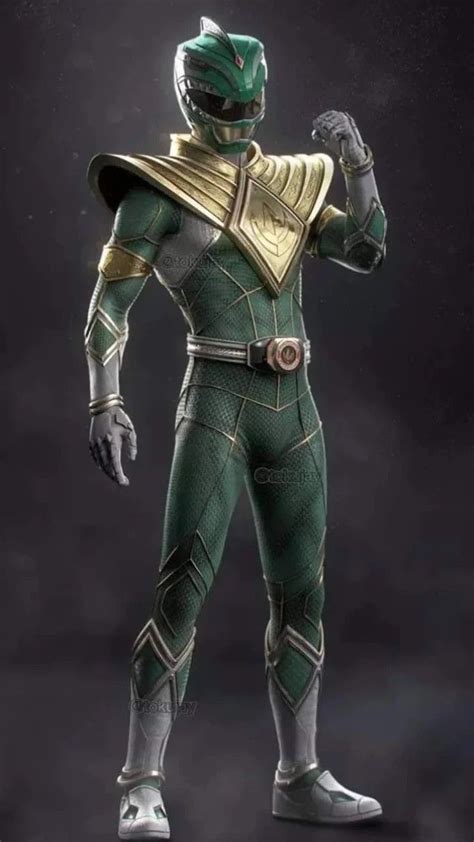 Power Rangers Poster Ranger Armor Green Power Ranger Mighty Power
