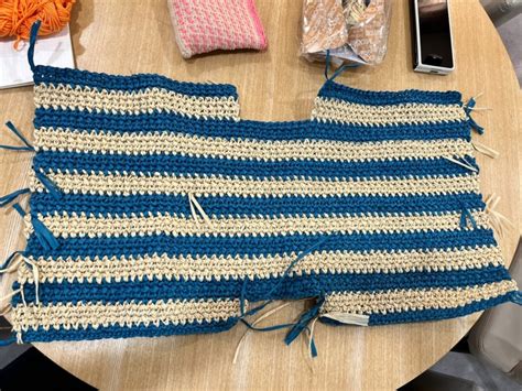 레이스 네키목도리뜨기와 프라다가방 라피아 종이실 삼베수세미만들기 원데이클래스 수원손뜨개수업 영통홈플 문센 네이버 블로그