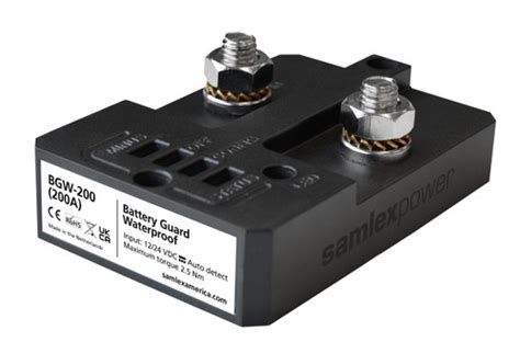 Samlex Bgw 200 Waterproof Battery Guard 200 Amps Wholesale Marine
