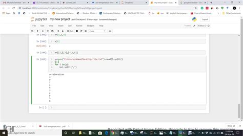 Accessing Text File Data And Plotting With Python Hausa Video9 Youtube
