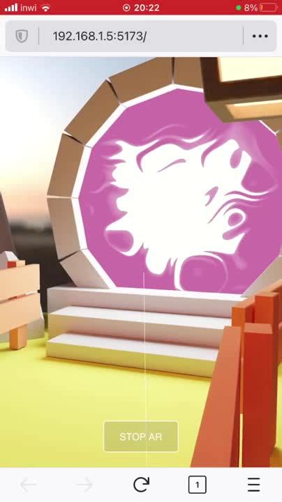 Hicham Zaadla On Linkedin Finished My First Experiment On Webxr As