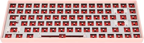 Cuifati Diy Mechanical Keyboard Kit Key Gaming Keyboard Without Keycups Diy Rgb Mechanical
