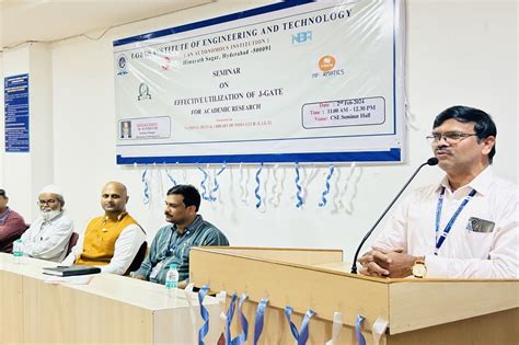 Seminar On Effective Utilization Of J Gate Lords Institute Of Engineering And Technology