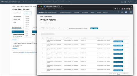 Quick Tip How To Download Esxi Iso Image For All Releases Including Patch Updates