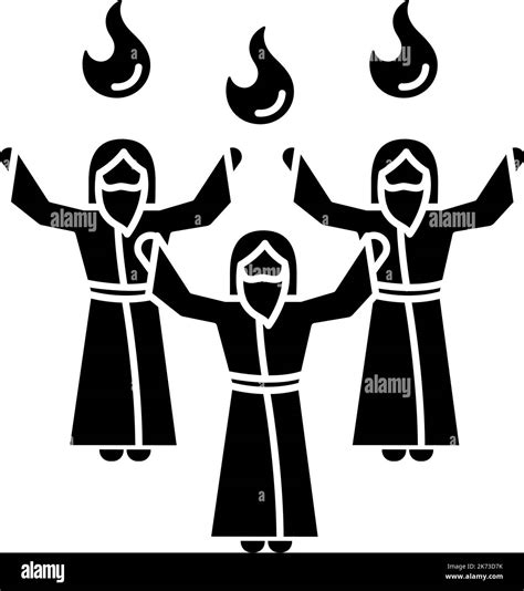 Pentecost Black Glyph Icon Stock Vector Image And Art Alamy