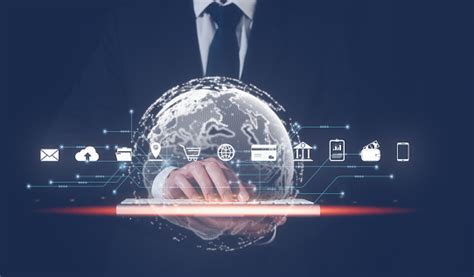 글로벌 전략과 스마트 세계 기술 가상 Ai 테마 전 세계 디지털 마케팅 고객 데이터 분석에 대한 와이어프레임 비즈니스 글로벌 네트워크 연결을 생성하는 사업가 0명에 대한
