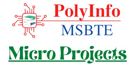Msbte Computer Engineering 5th Semester Micro Project Topics