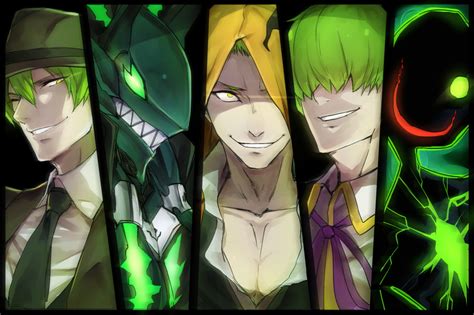 hazama yuuki terumi kazuma kuvaru and susanoo blazblue and 4 more