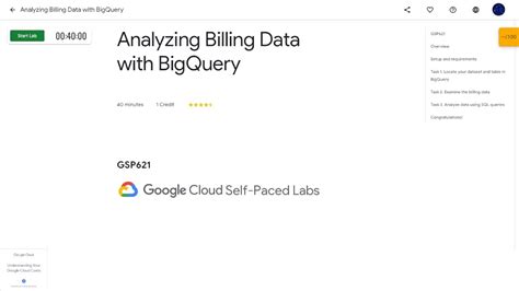 Qwiklabs Analyzing Billing Data With Bigquery Gsp621 Youtube
