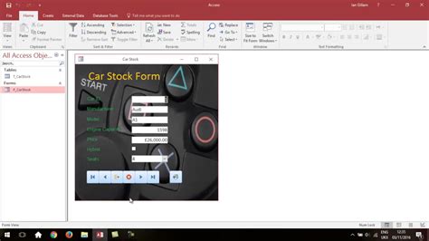 1 8 access 2016 disabling built in form controls youtube