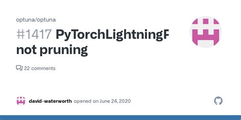 Pytorchlightningpruningcallback Not Pruning · Issue 1417 · Optunaoptuna · Github
