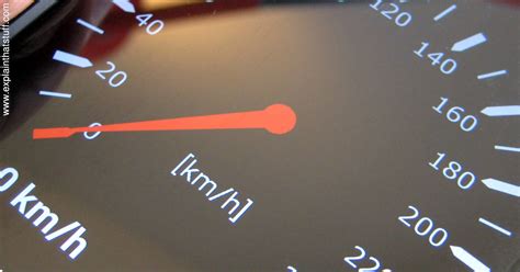 How Do Speedometers Work Explain That Stuff