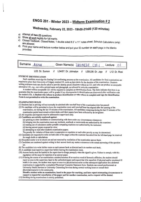 ENGG Midterm To Reappraise ENGG Studocu