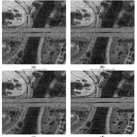 reconstruction results of four different algorithms a omp b