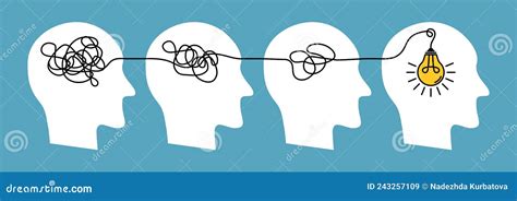 From Complex To Simple Heads Confused Brain Easy Solution Gradual