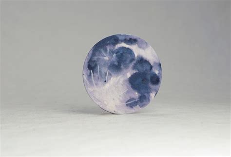 Seed Paper Circle In Diameter Wildflower Cotton Ocean Or Etsy