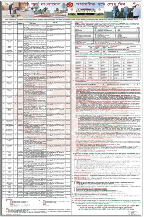 ৩০৩ পদে Bgb 🔥 বর্ডার গার্ড বাংলাদেশ নিয়োগ ২০২২ Border Guard