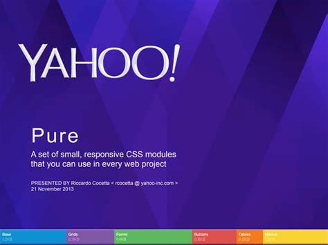 Pure Css By Yahoo Pdf