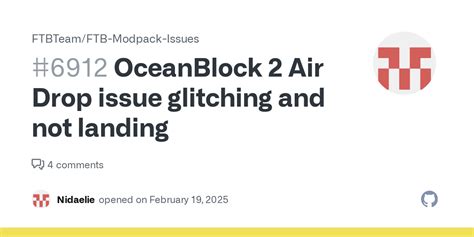 Oceanblock 2 Air Drop Issue Glitching And Not Landing · Issue 6912 · Ftbteamftb Modpack Issues