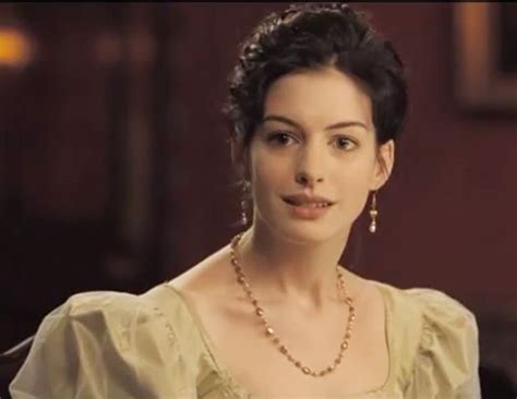 Anne Hathaway As Miss Jane Austen Becoming Jane 2007 Becoming Jane