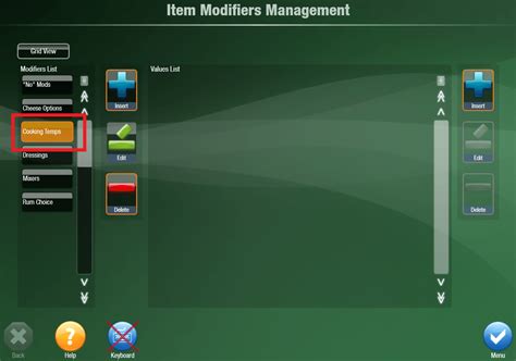 Setting Up Modifiers Mynt