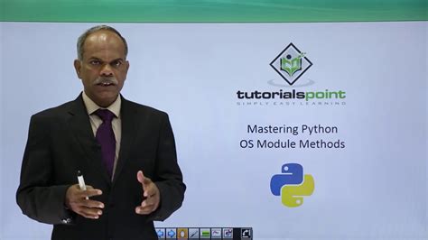 Python Os Module Method Youtube