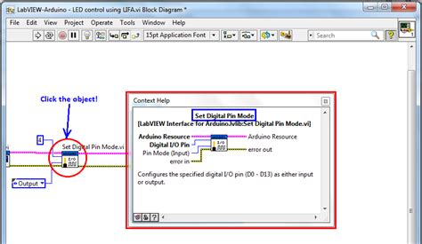 labview arduino getting started using lifa toolkit robotics university
