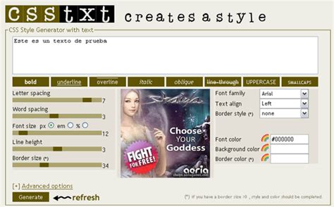 Crea Fácilmente Estilos Para Tus Textos En Css Online Kabytes