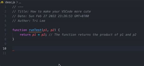 Thêm Hiệu ứng động Khi Gõ Trong Vscode Siêu Xịn Mịn Ai Design Thiết