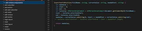 Add Text To Textarea On The Cursor Position Angular Radzen