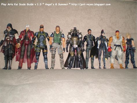 Angels And Summer Play Arts Kai Scale Guide V 10