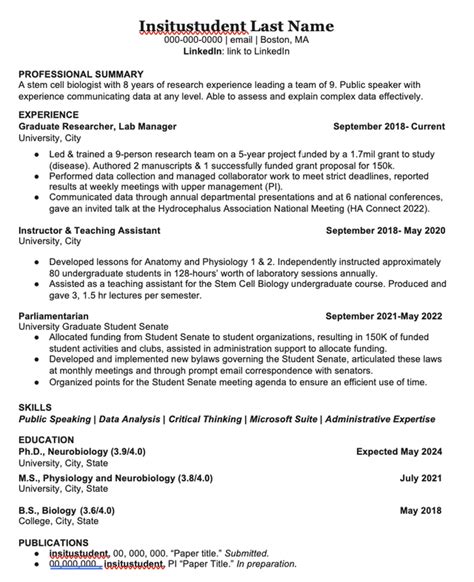 Graduating Phd Looking For Scientific Program Officer Biotech Roles R Resumes