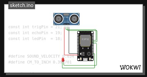 Reverse Parking Wokwi Esp32 Stm32 Arduino Simulator