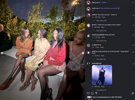 Rosé Cropped Out Blinks Slam Singer Charli Xcx And Magazine ‘elle Uk