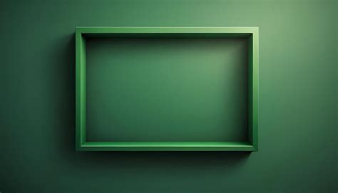 Abstract Sqaure Pattern Green Wall Texture Background Premium Ai Generated Image