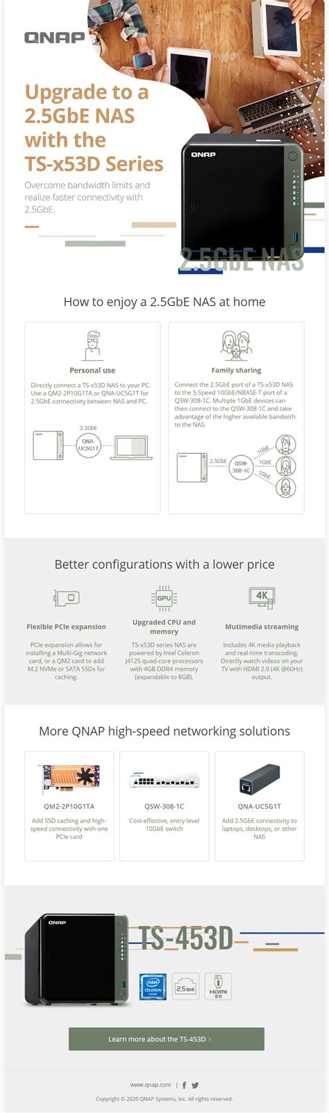 [Product] TS-x53D Series for home – QNAP Marketing Resource