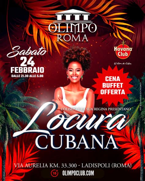 Locura Cubana Havana Night Olimpo Club Priv Roma Scambio Coppie Swingers Club