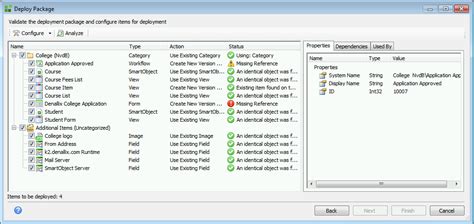 Deploying A K2 Package