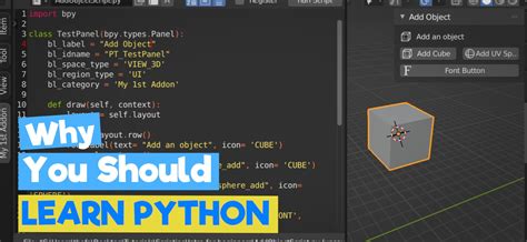 Why You Should Learn Python Blendernation