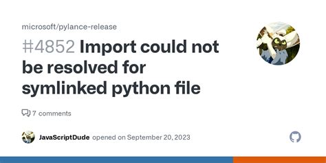 Import Could Not Be Resolved For Symlinked Python File · Issue 4852