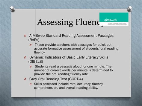 PPT Accuracy And Fluency PowerPoint Presentation Free Download ID