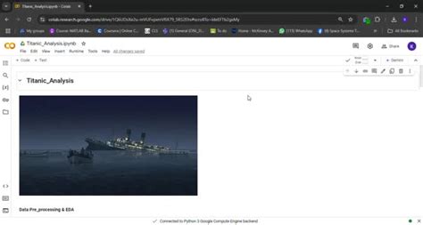 Khaled Ramadan On Linkedin Dataanalysis Titanic Python Datascience