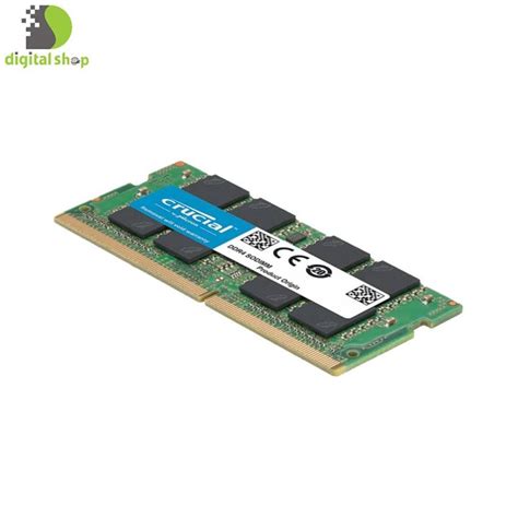 رم لپ تاپ Ddr4 تک کاناله 3200 مگاهرتز Cl22 کروشیال ظرفیت 8 گیگابایت فروشگاه اینترنتی دیجیتال شاپ